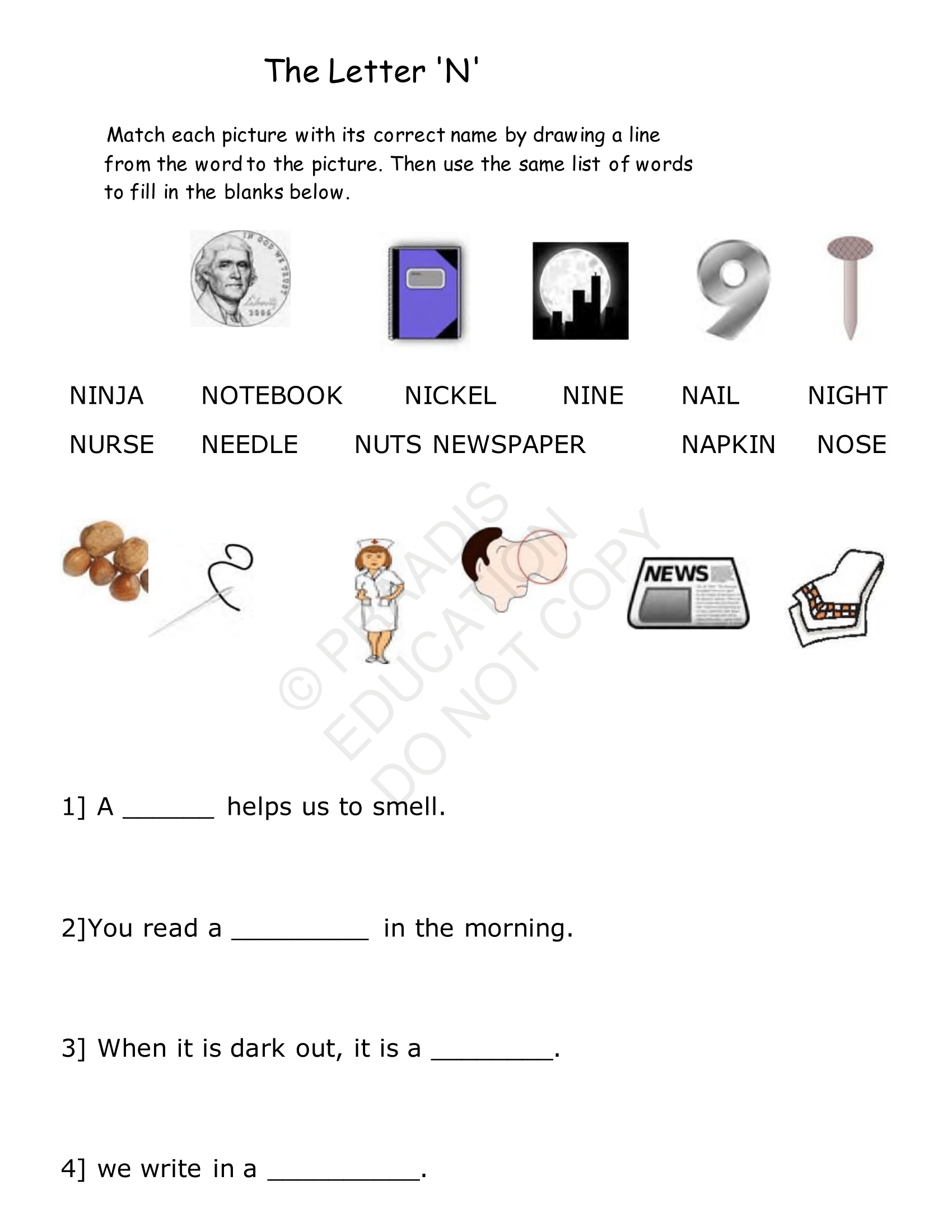 Worksheets for LKG to Grade 3 | Maths | English | EVS | Hindi – Free ...