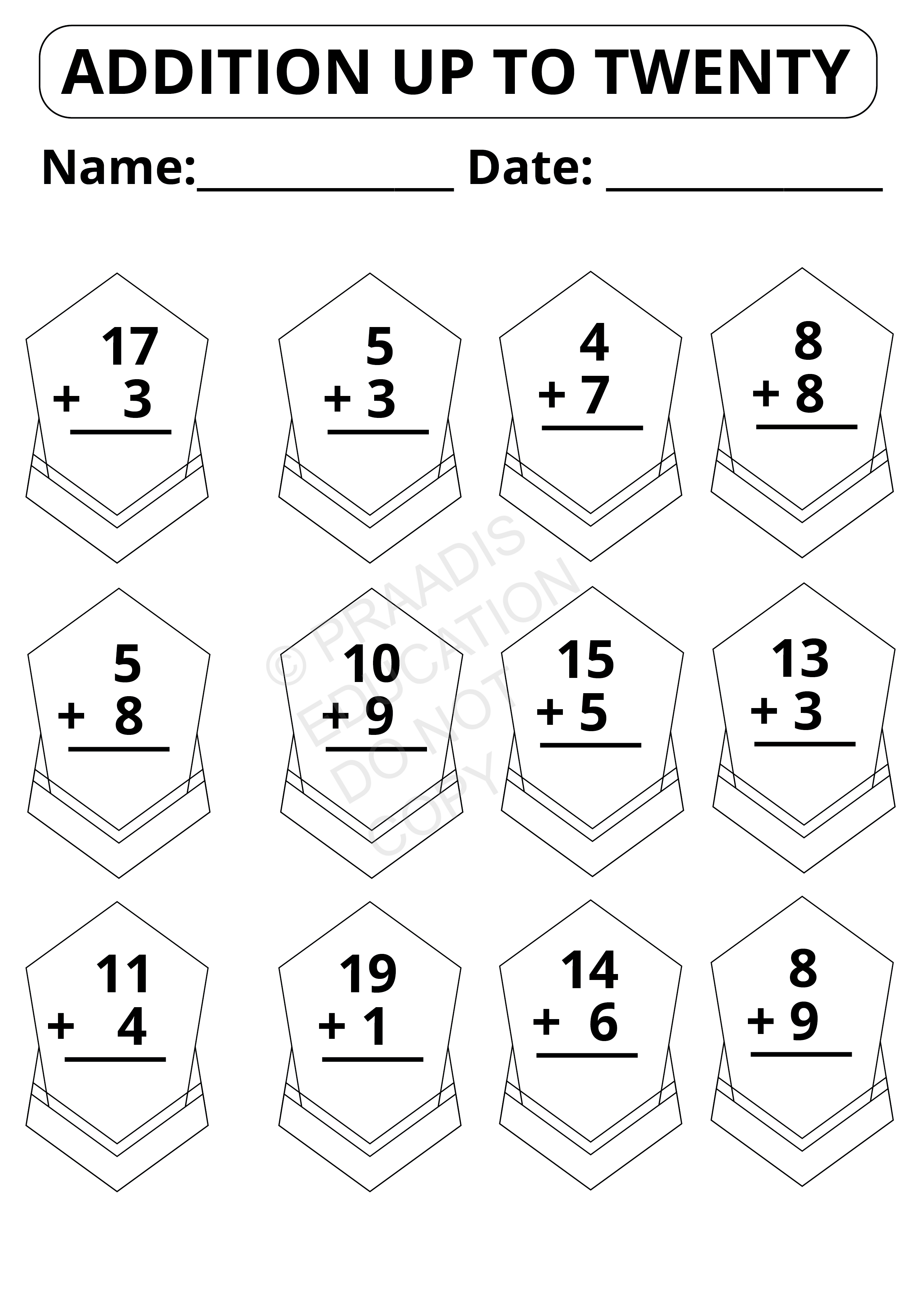 Addition Interactive Activity For Ukg Vertical Addition Worksheets K5